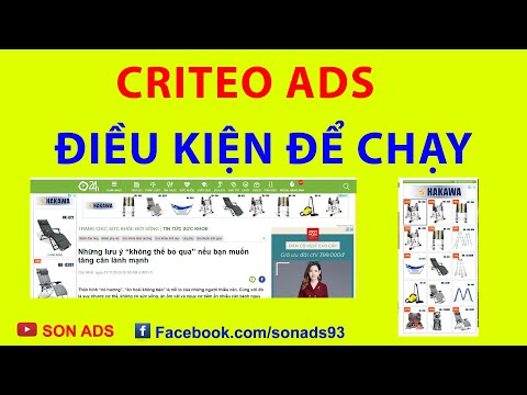 Điều Kiện Chạy Định Dạng Quảng Cáo Criteo Ads/ Định Dạng Quảng Cáo Đẹp Lạ