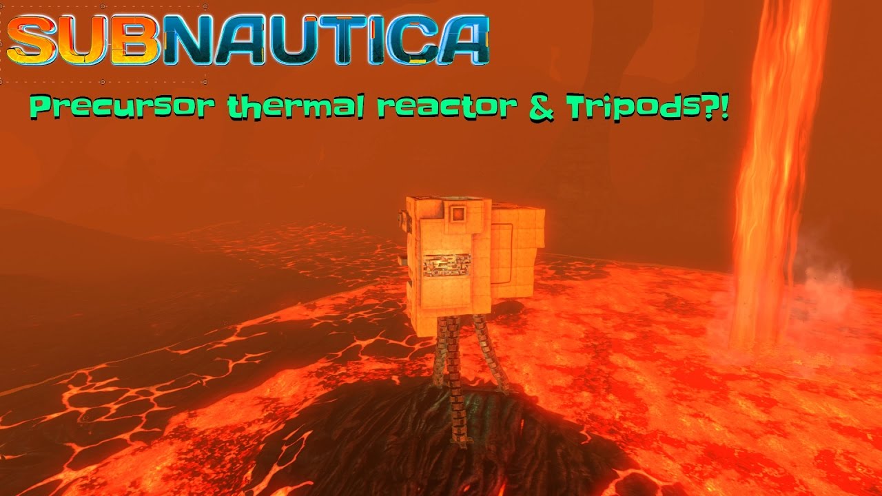 Precursor thermal reactor & Tripods?! | Subnautica News #36 - YouTube
