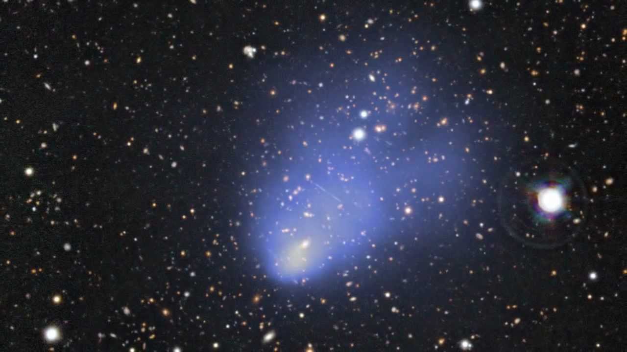 "El Gordo" Galaxy Cluster [720p] - YouTube