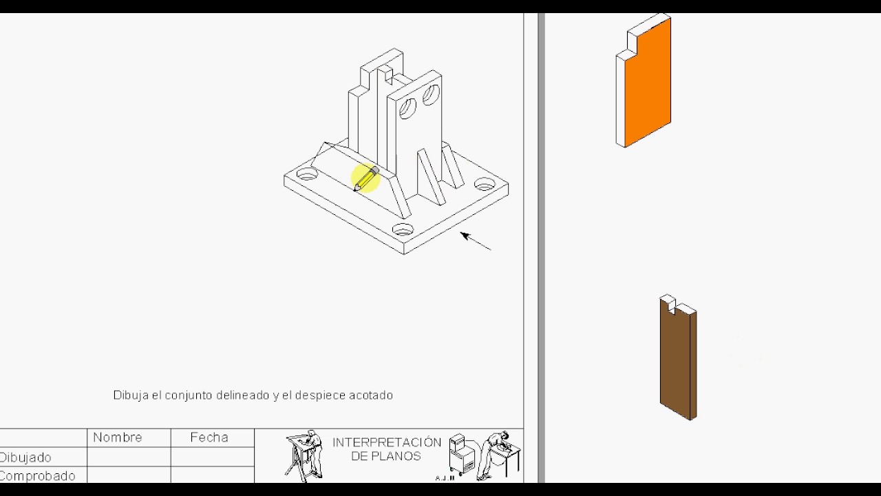 Base de pilar soldada - YouTube