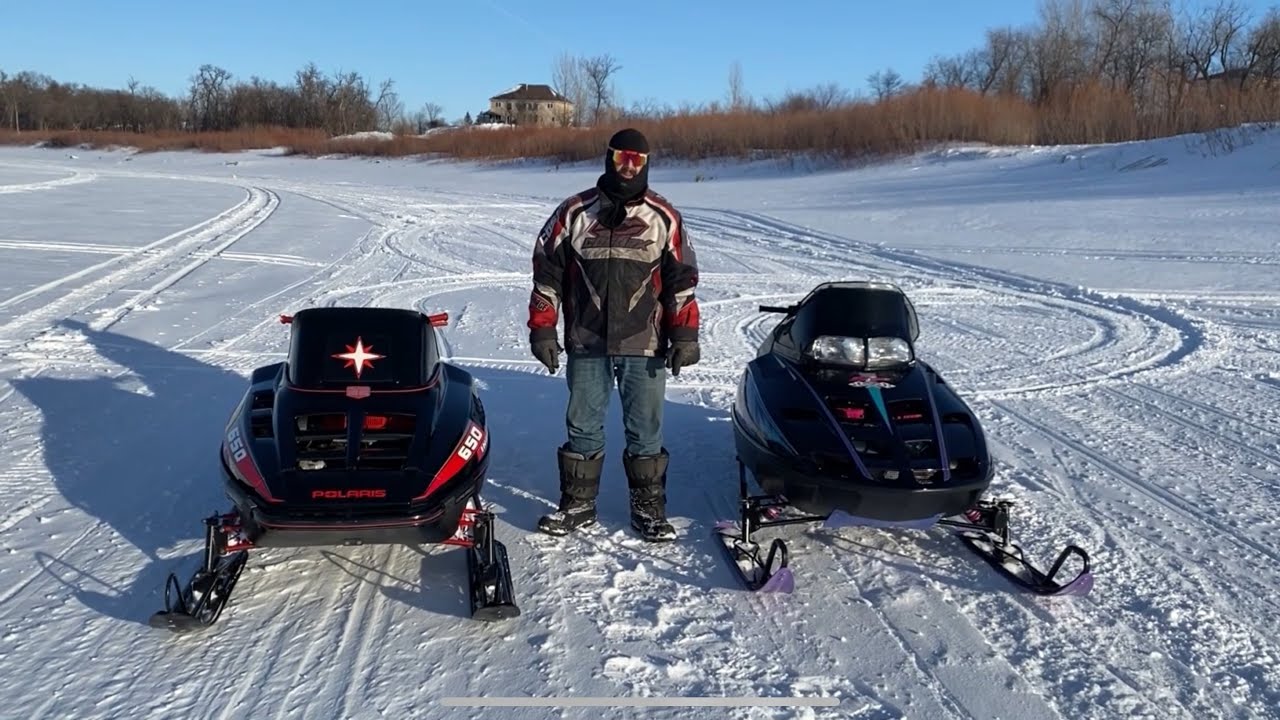 INDY 650 vs XCR 600!!! ( before PSI triple pipe install) - YouTube