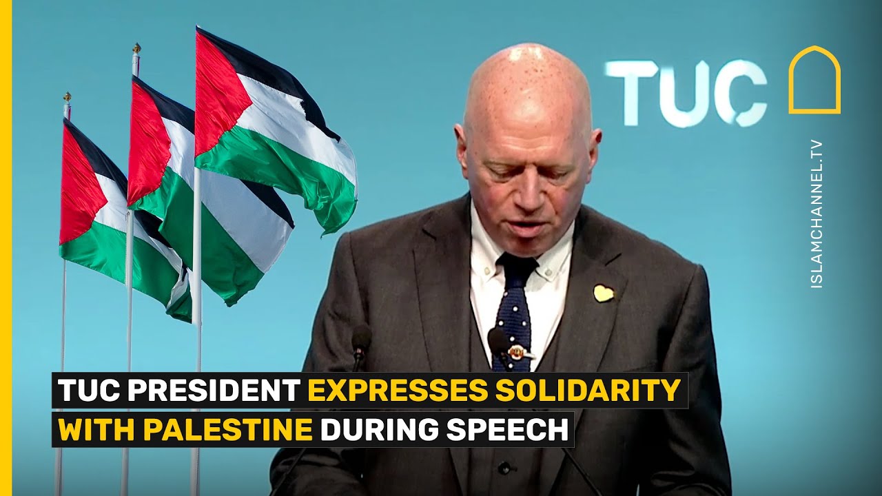 TUC president expresses solidarity with Palestinians during Congress ...
