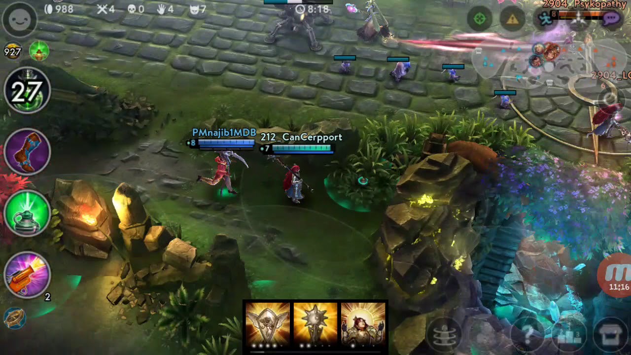 Vainglory gameplay [Grace] - YouTube