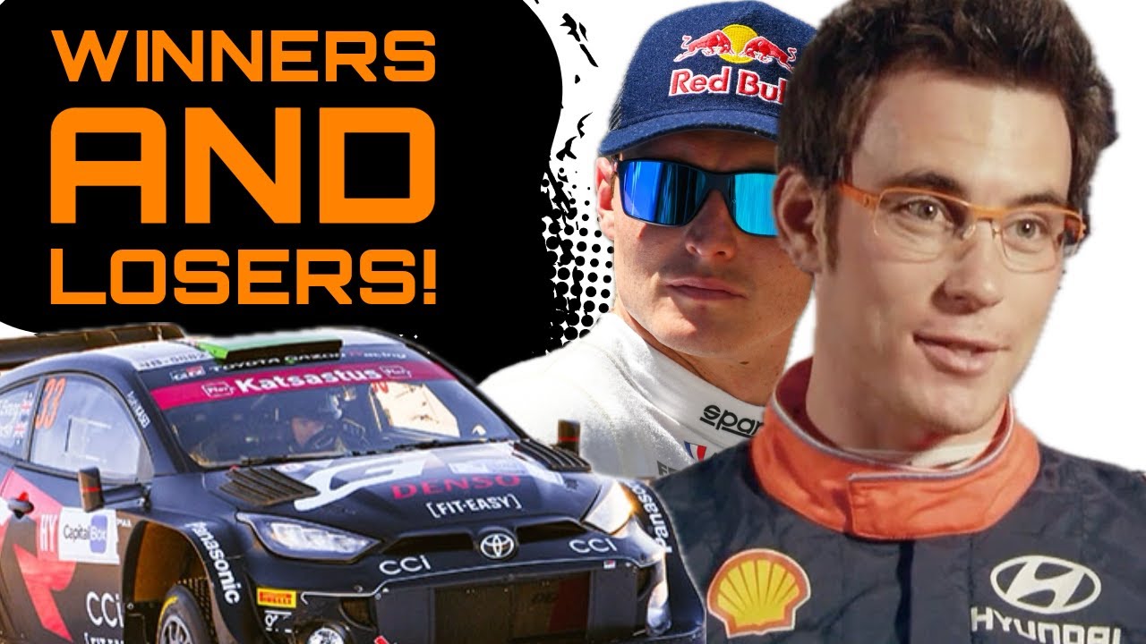 WRC Central European Rally Winners and Losers - YouTube