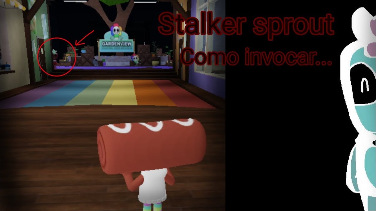 INVOCANDO O STALKER SPROUT ... #dandysworld #roblox - YouTube