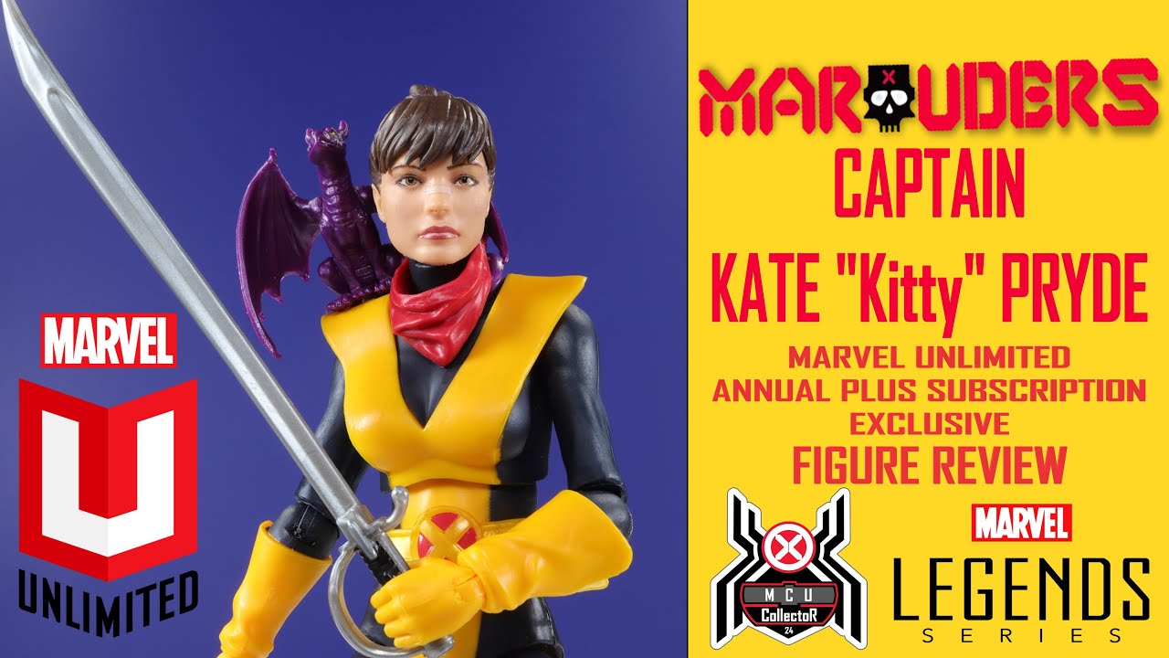 Marvel Legends CAPTAIN KATE Kitty PRYDE Marauders Xmen Unlimited Annual ...