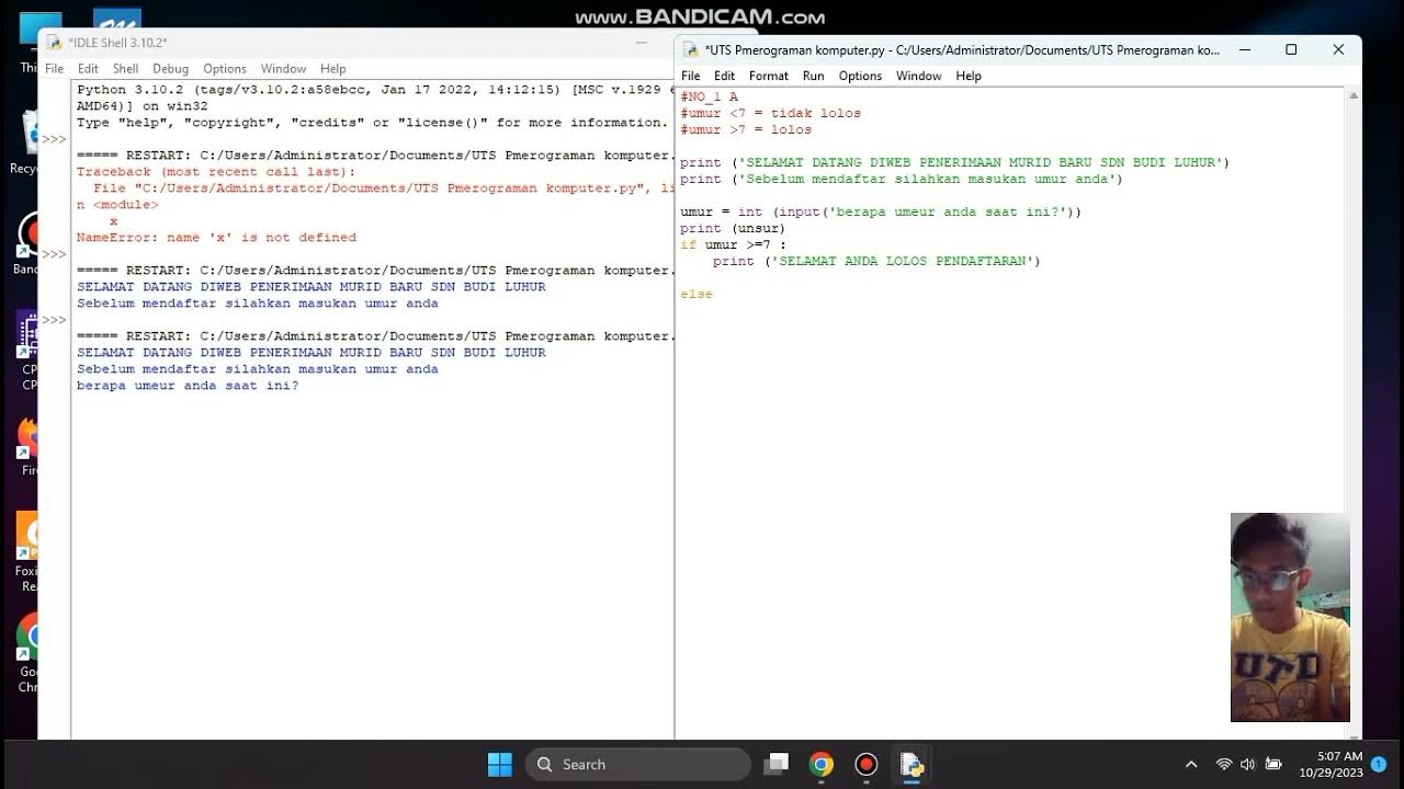 uts pemrograman - YouTube