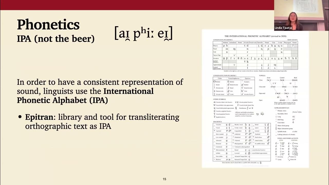 CMU Advanced NLP Fall 2024 (18): Linguistics and Computational Linguistics - YouTube