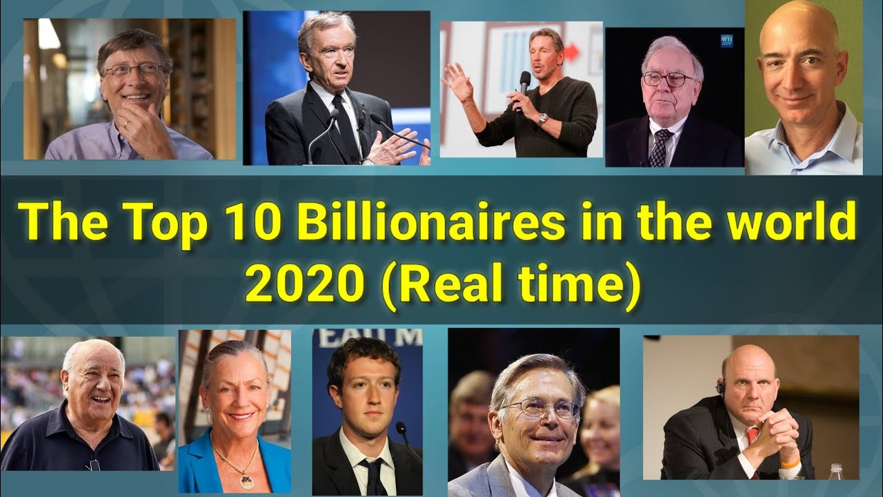 The Top 10 Billionaires In The World 2020 Real Time YouTube the-top-10-billionaires-in-the-world-2020-real-time-youtube