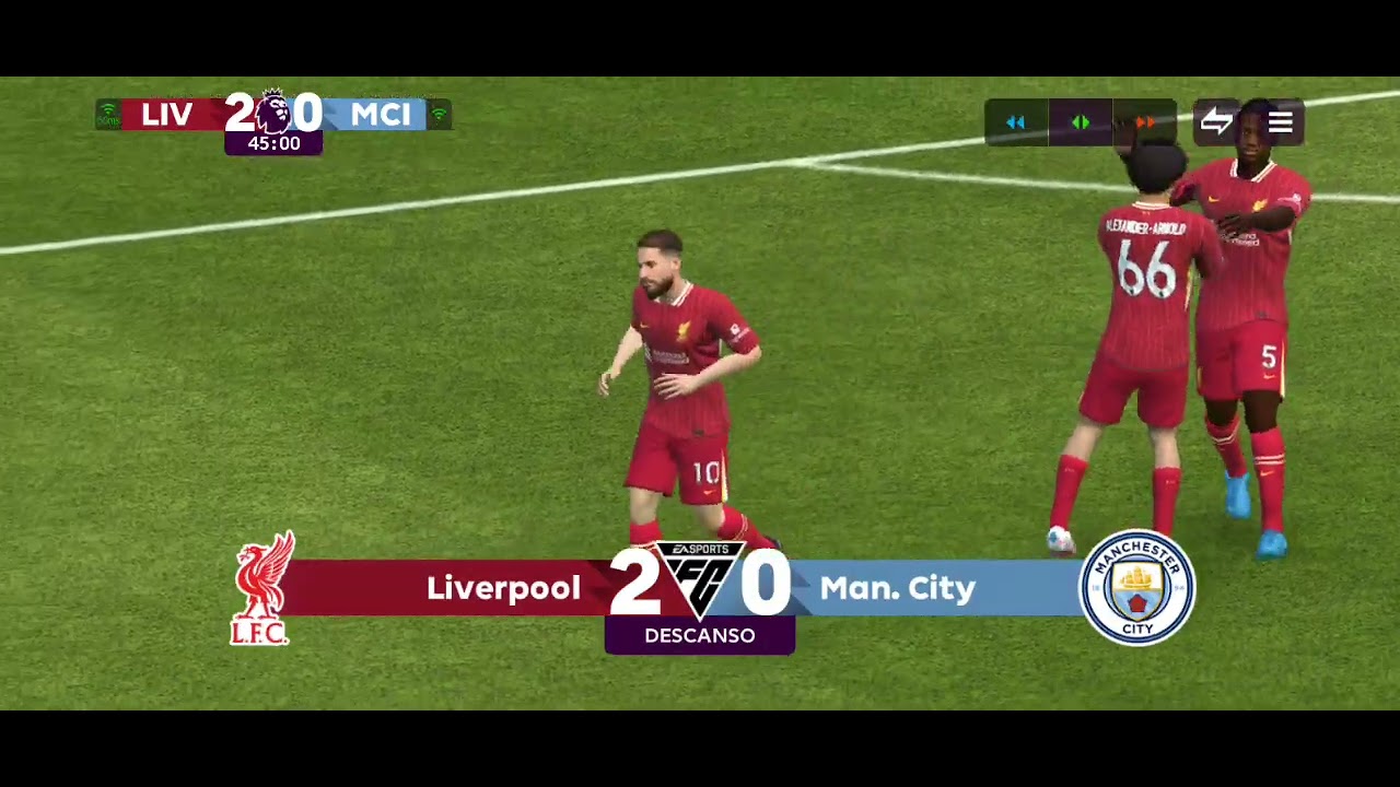 Desafío del club con el Liverpool vs MCI - YouTube