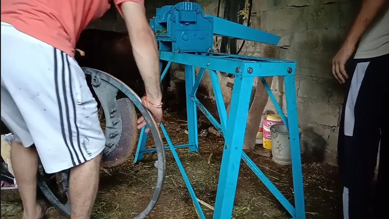 Chara Katne Wali Machine l Assembling of Grass Cutter/ TOKA (टोका) at Home l घास काटने वाला टोका ...