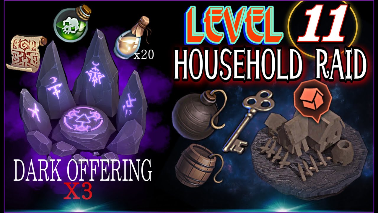 Level 11 household raid/Dark offering グリムソウル - YouTube