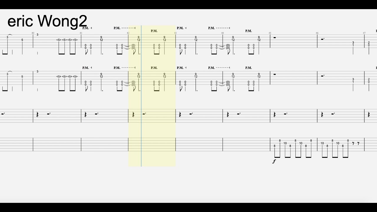 Bang Dream Roselia Louder Guitar Tab Chords Chordify