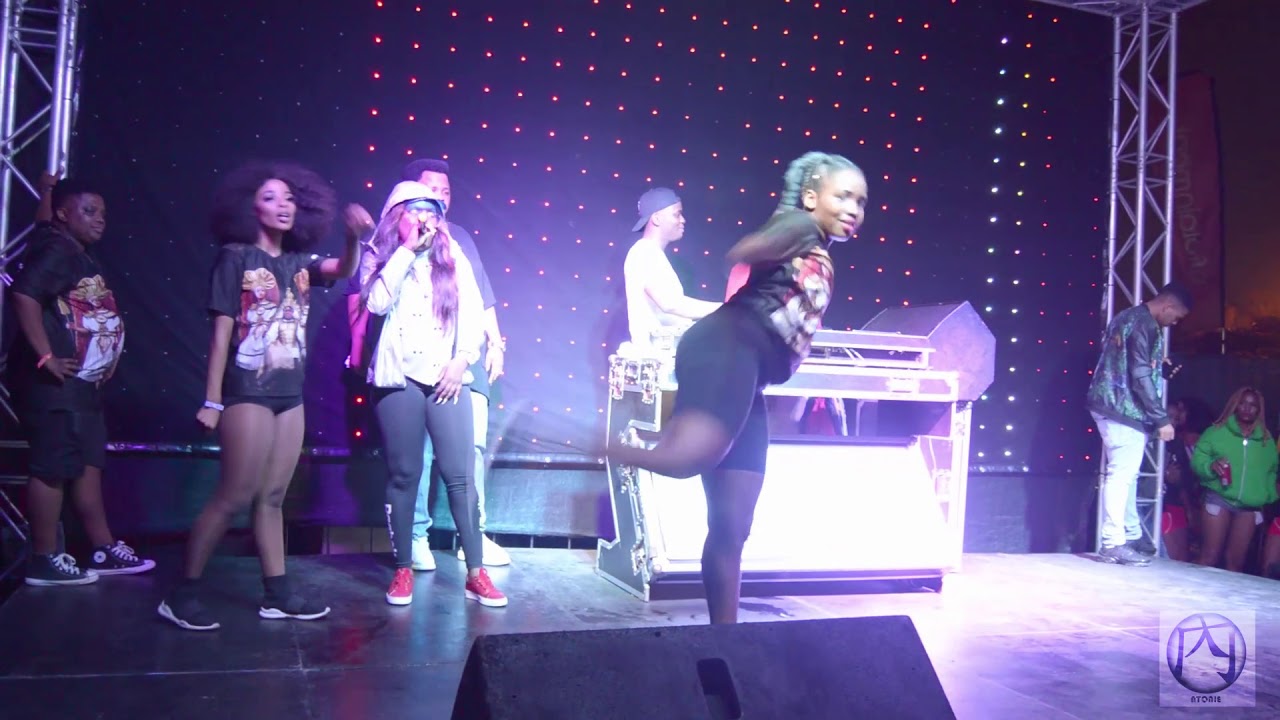 Tipcee Perfoming her new hit single featuring TNS #Ematarven 🙌🔥💪😱 - YouTube