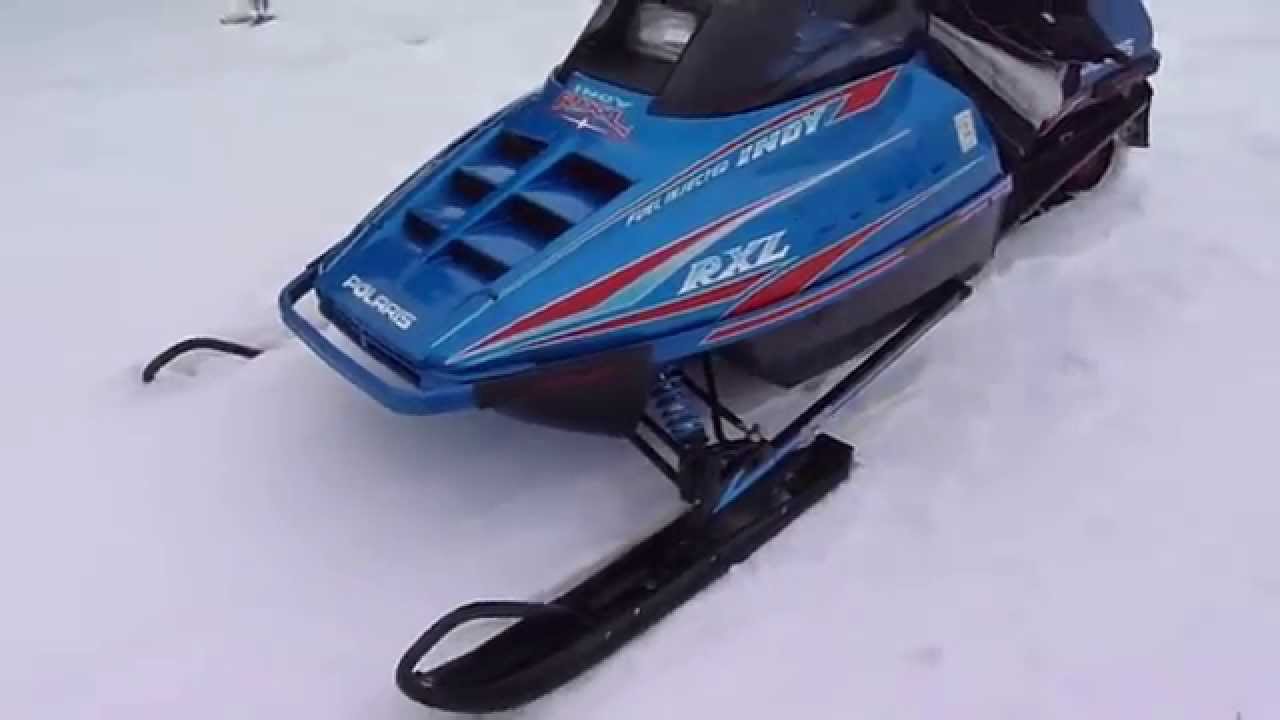 My 1994 Polaris Indy RXL Short Track - March 9, 2015 - YouTube