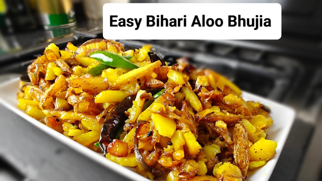 Crispy Bihari Aloo Bhujia Recipe | Easy Potato Recipes # ...