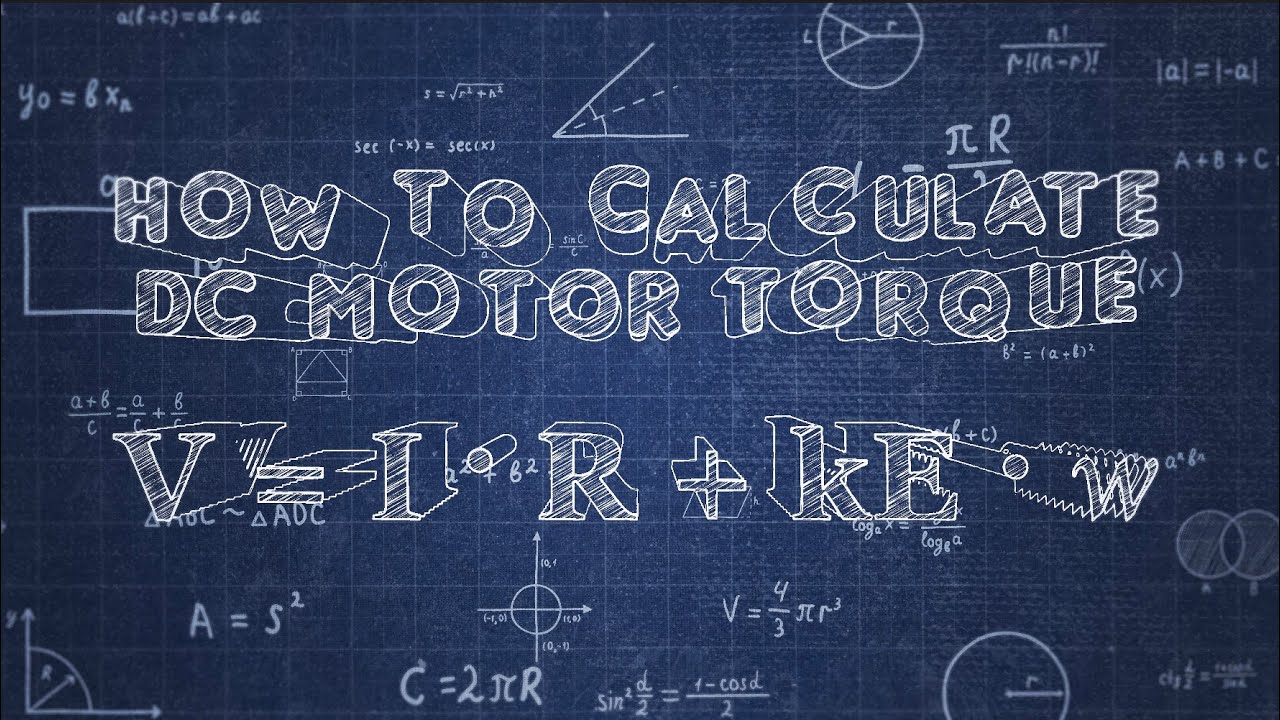 How to Calculate DC motor torque based on supply voltage and speed ...
