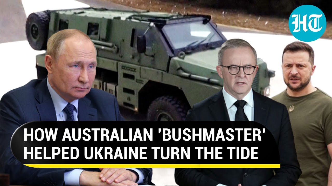 Putin's men face Australian Bushmaster in Kharkiv; Kyiv thanks Canberra ...