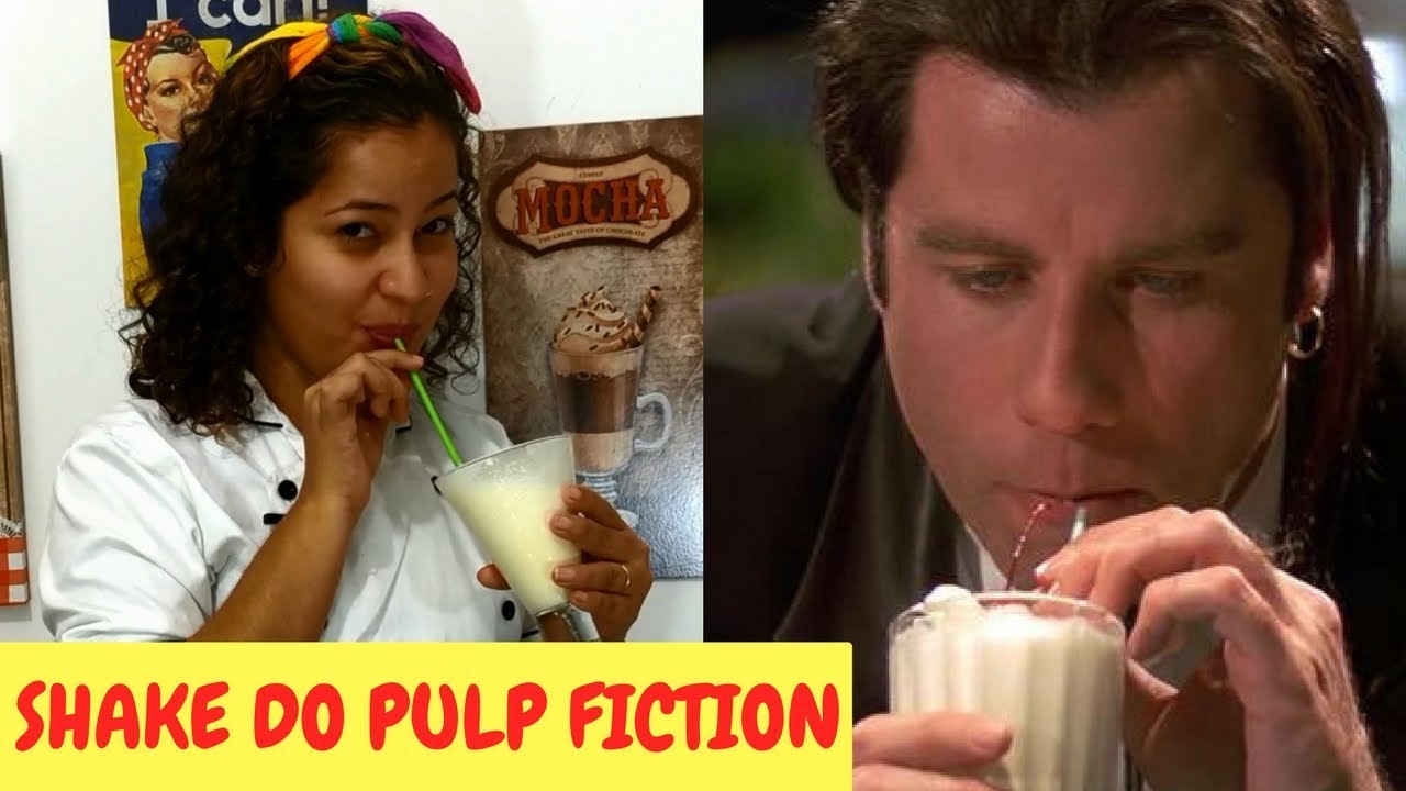 MILK SHAKE do PULP FICTION - Milkshake de baunilha de 5 dólares - Receita - YouTube