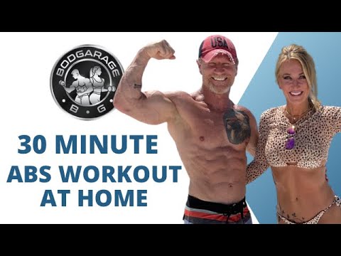 30 Minute Abs Workout at Home with The BodGarage - YouTube