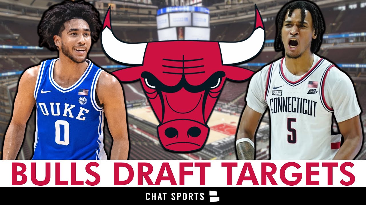 Chicago Bulls Draft Targets Ft. Cody Williams, Stephon Castle & Dalton ...