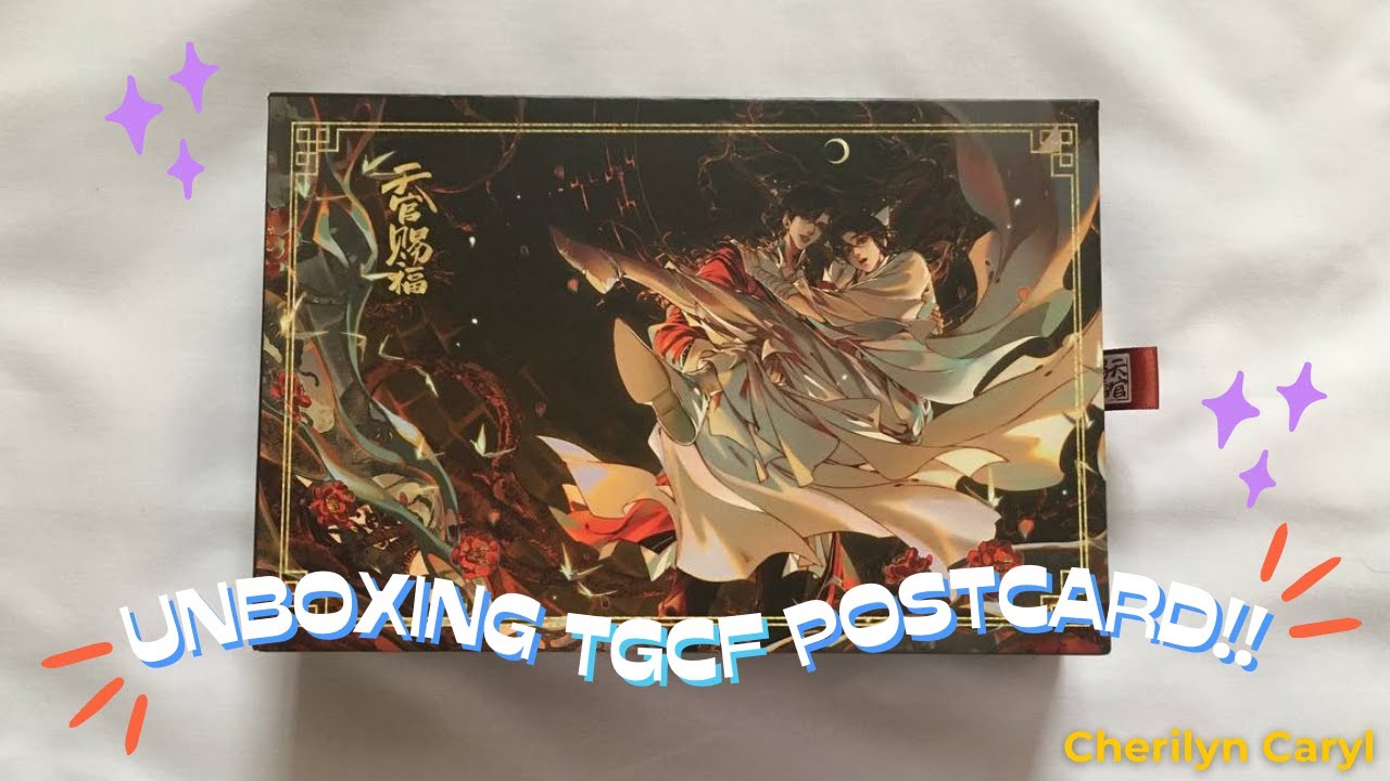 Unboxing TGCF Heaven Official's Blessing Postcard ( Tian Guan Ci Fu ...