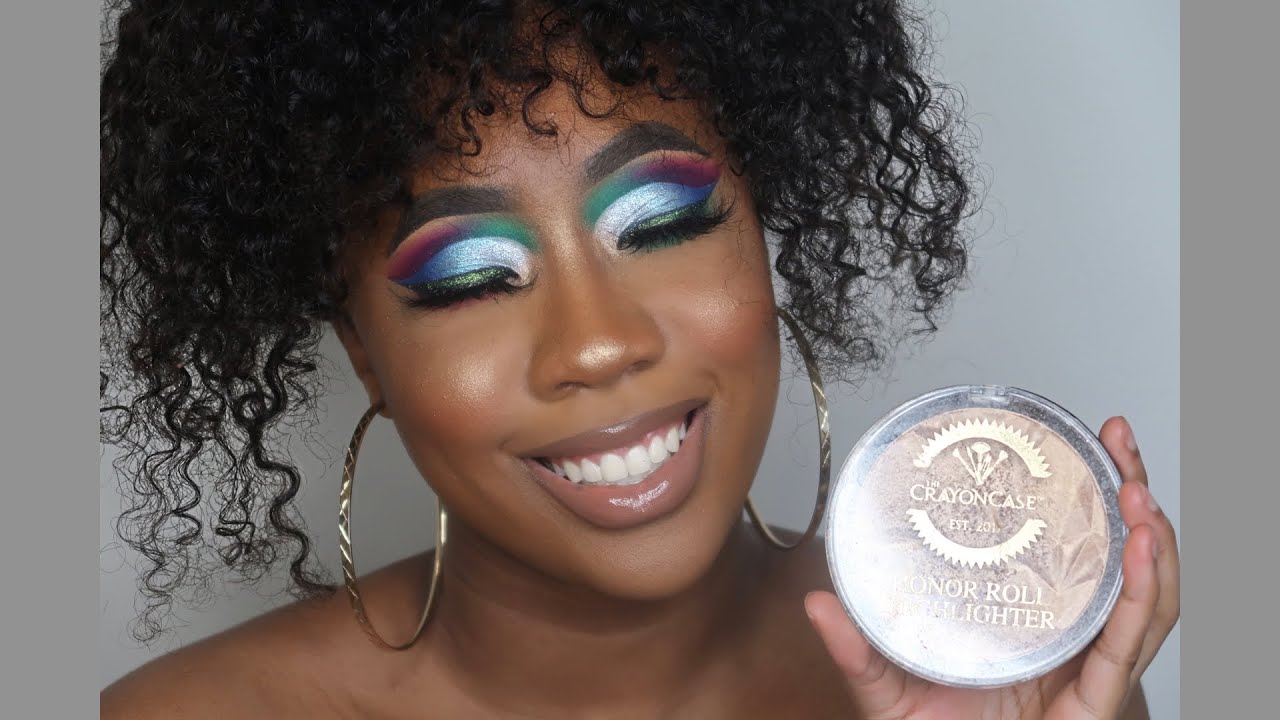 Colorful Makeup ft The Crayon Case Matte Book & Box of Crayons - YouTube