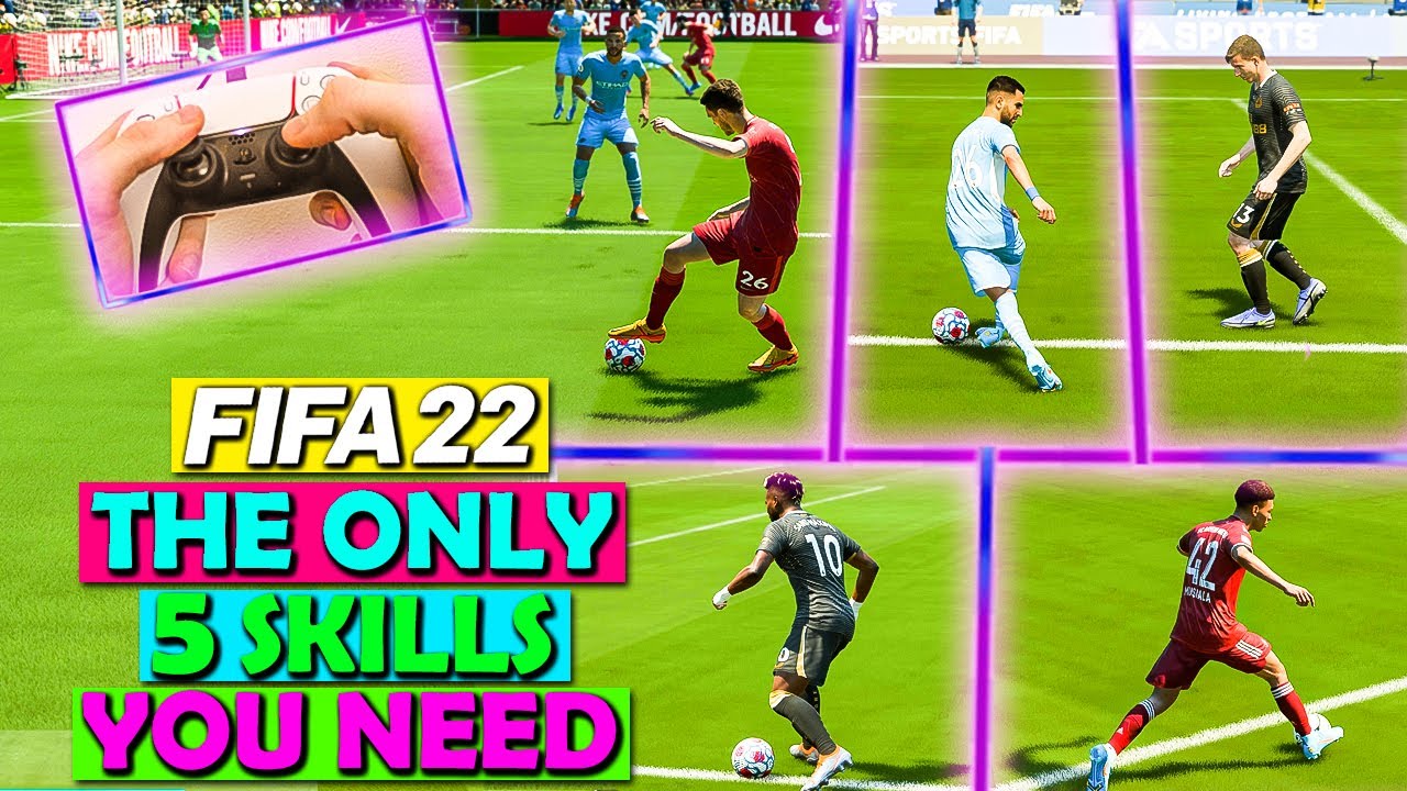The ONLY 5 skill moves you need ENDGAME in FIFA 22! - YouTube