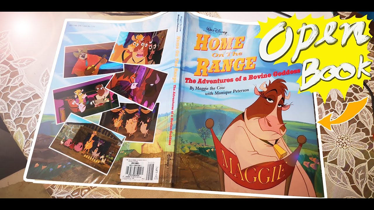 Home on the Range cartoon book and How to develop the acting of Walt ...