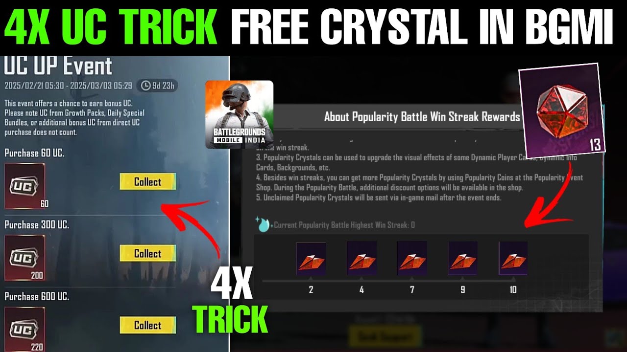 Bgmi New Uc Up Event 🔥| Get Free Mythic Emblem In Bgmi | Bgmi Uc Up ...