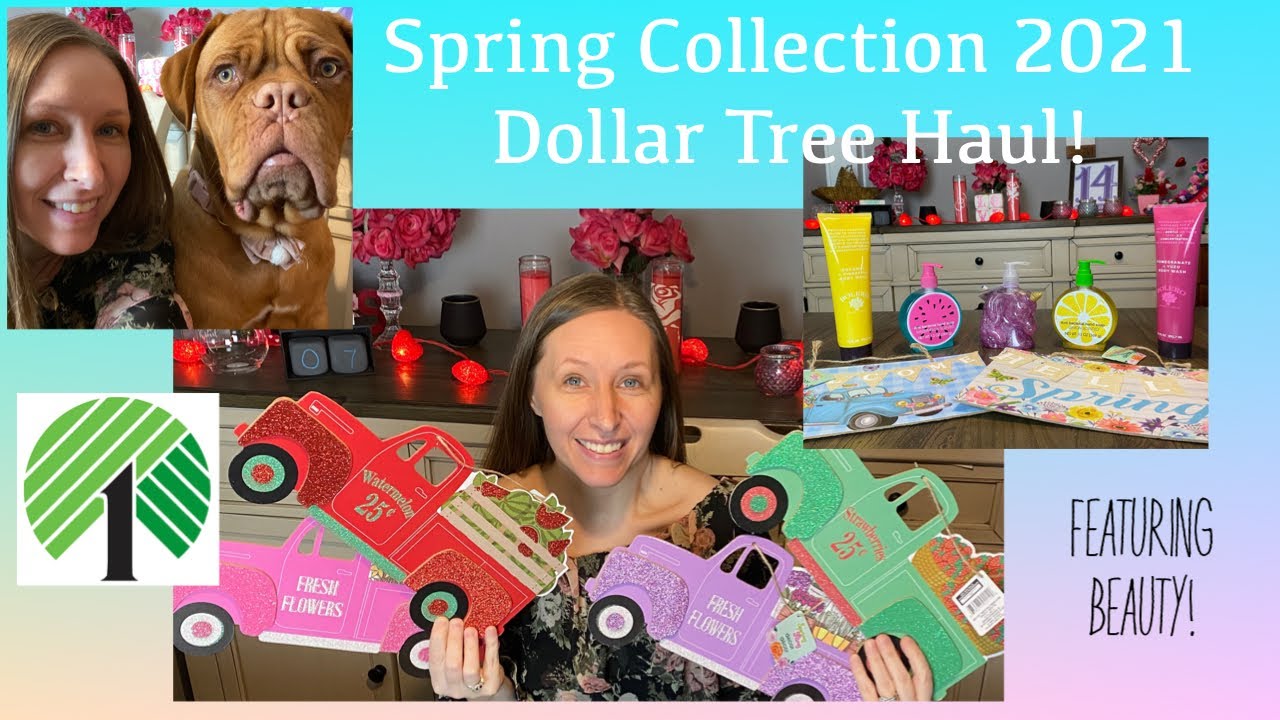 Spring Collection 2021 Dollar Tree Haul!!! ***New*** Easter, Spring ...