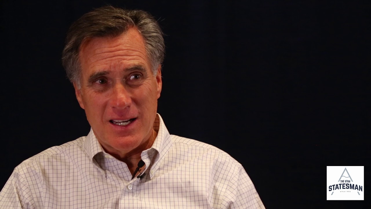 FULL INTERVIEW: Mitt Romney visits Utah State University, interviews ...