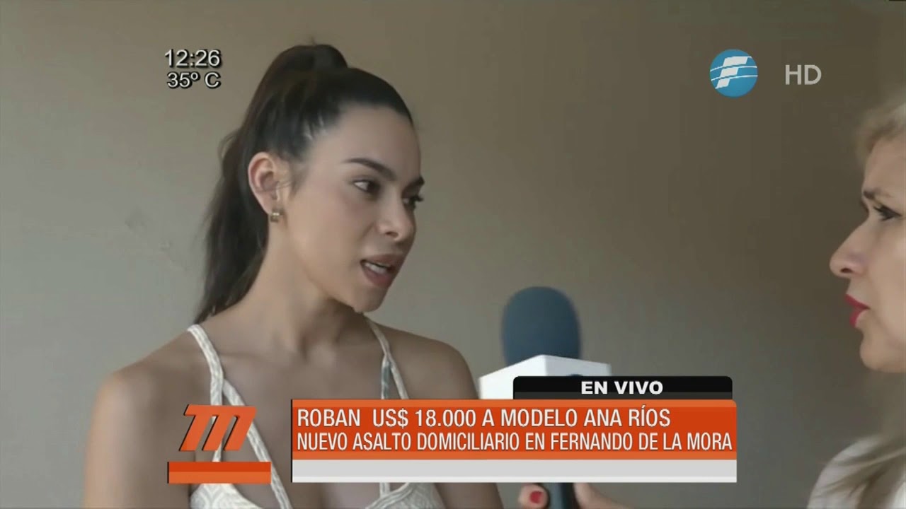 Roban millones de la vivienda de la modelo Ana Ríos - YouTube