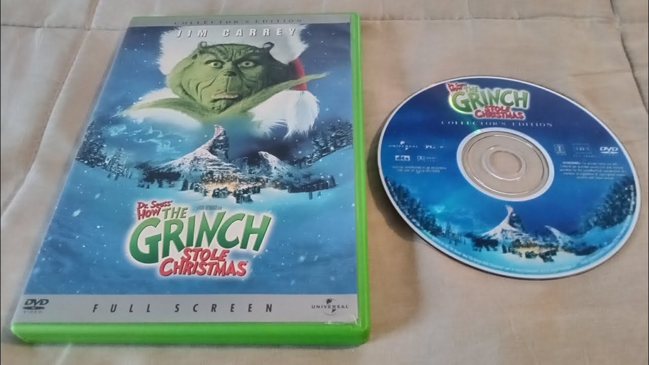 Opening to Dr. Seuss' How the Grinch Stole Christmas (2000) 2001 DVD ...
