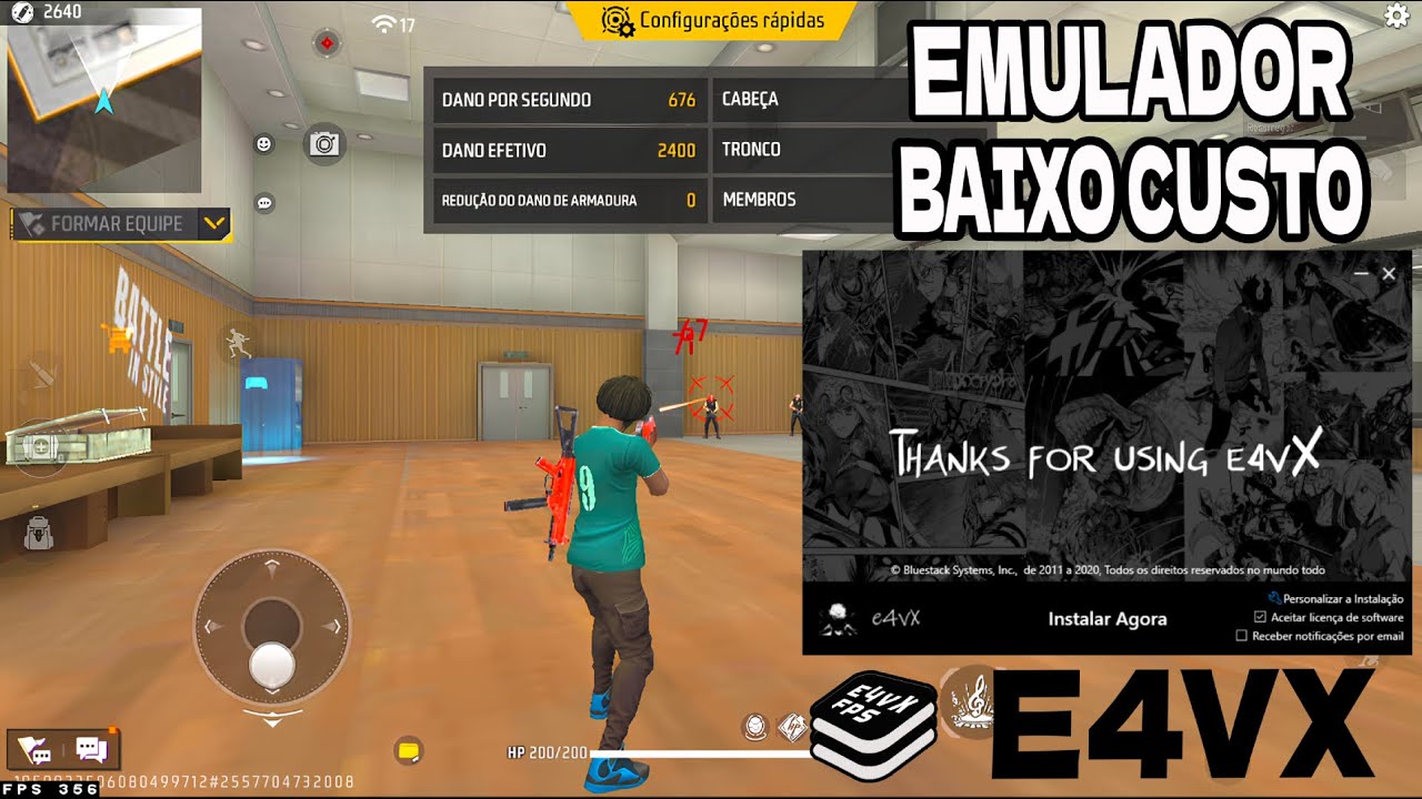 O MELHOR EMULADOR BAIXO CUSTO LITE PC FRACO E4VX 4 240 30 1002 MELHOR ...