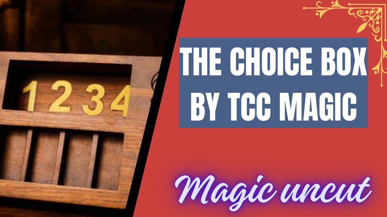 The Choice Box by TCC Magic - Magic Uncut #magic - YouTube