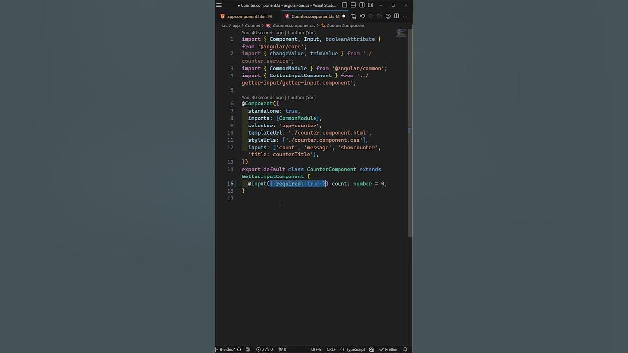 Angular 17 Guide Enforcing Required Input Properties Essential Tutorial Angular17