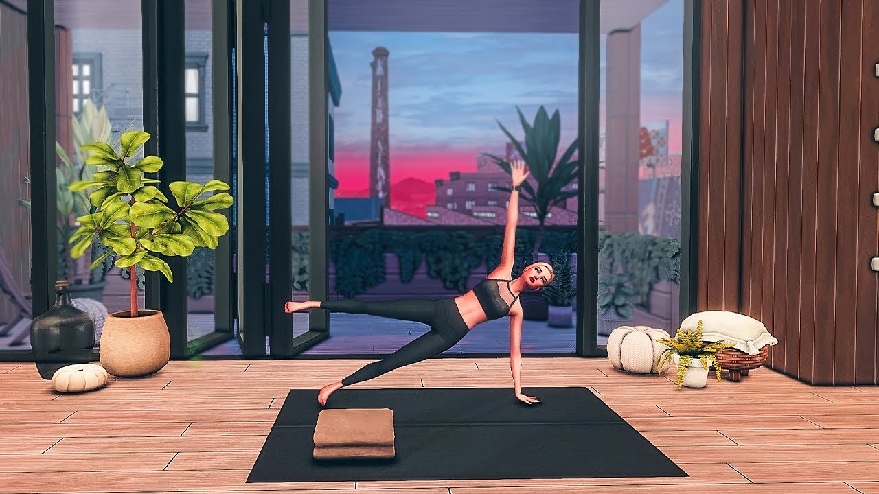 The Sims 4 19 CULPEPPER HOUSE RENOVATION | Yoga Studio Apartment - YouTube