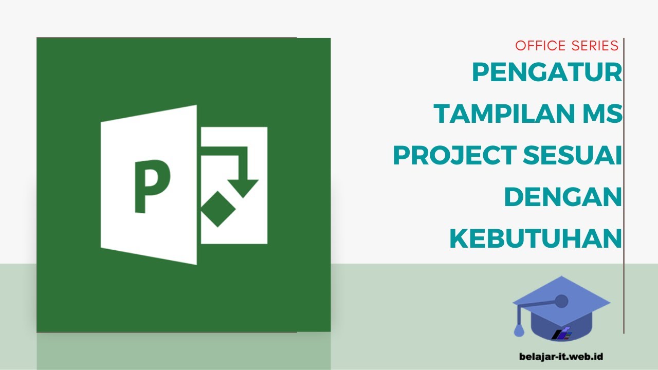 Melihat Berbagai Macam Tampilan Penjadwalan Microsoft Project - YouTube