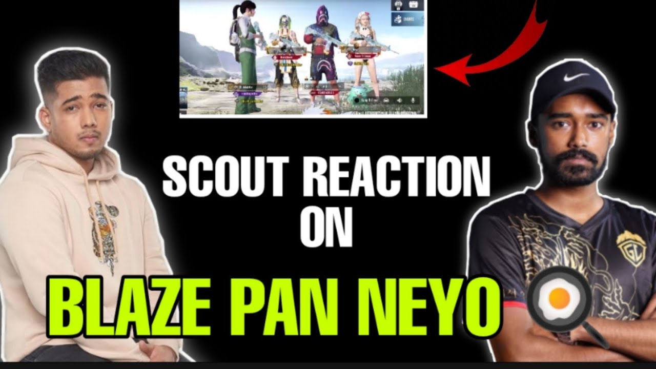 Scout Reaction On Blaze Pan Neyo 🍳 - YouTube