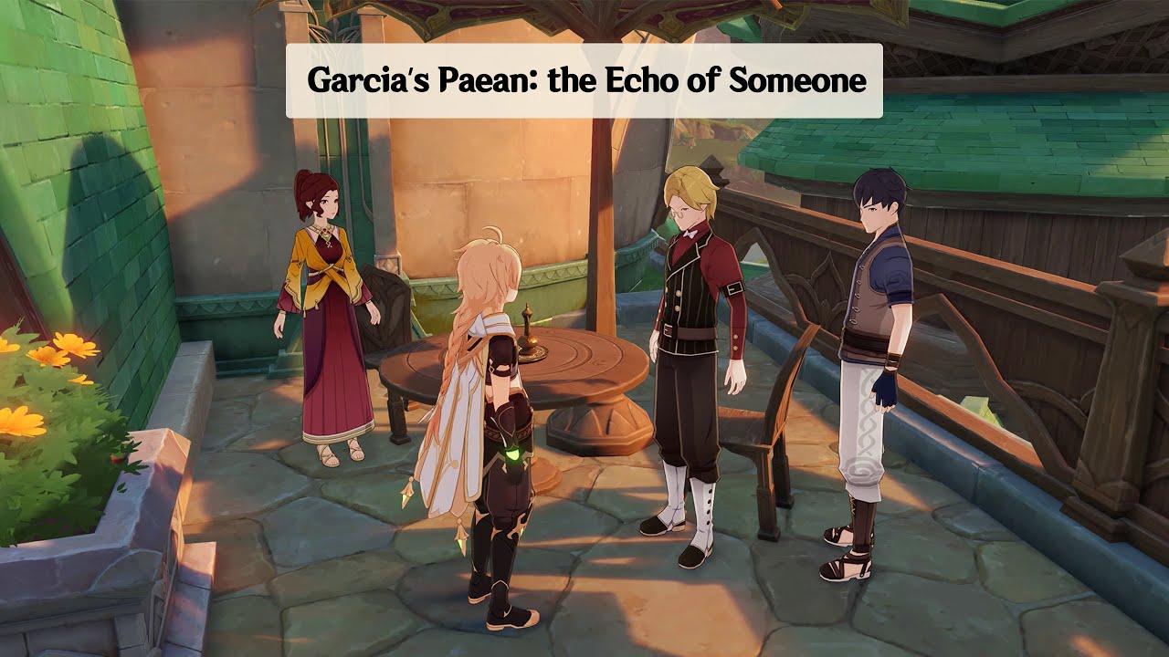Garcia's Paean: the Echo of Someone Genshin Impact Daily Commission Sumeru - YouTube