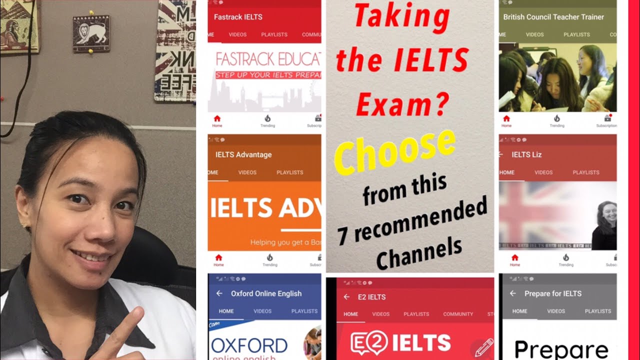 YouTube Channels RECOMMENDED FOR IELTS PREPARATION - YouTube