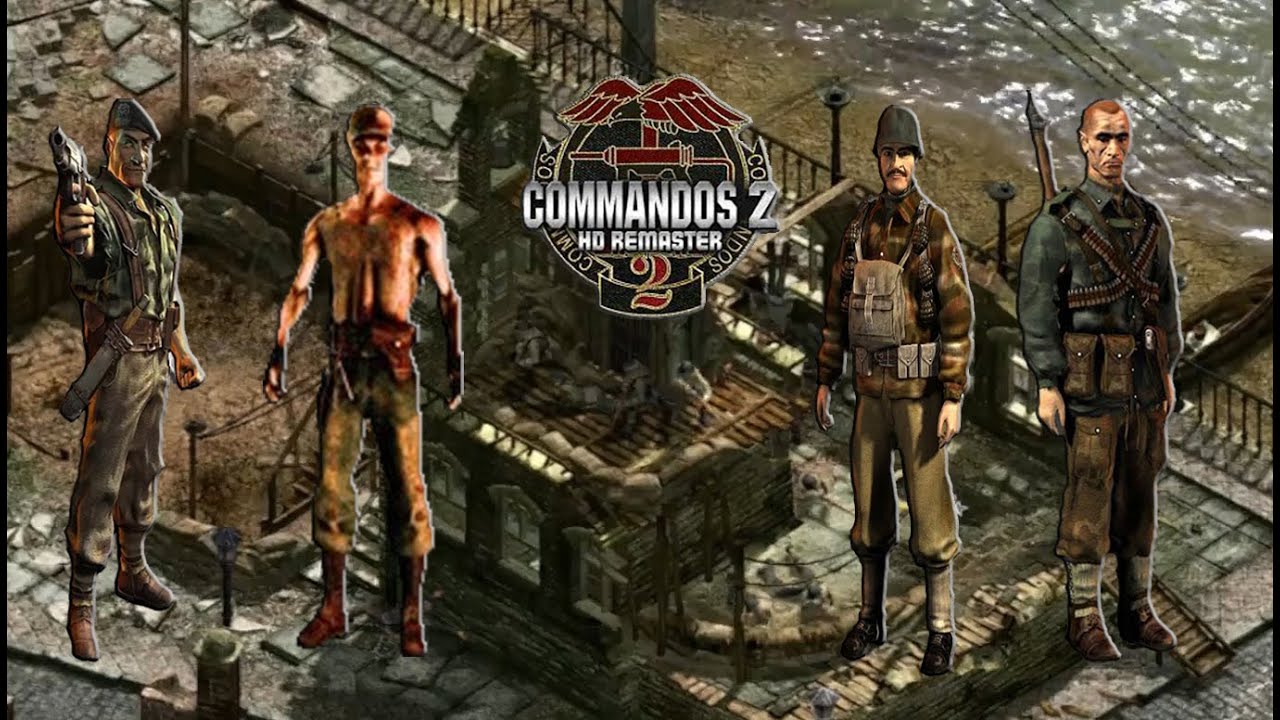Commandos 2 HD Remaster - Misión 8 - Salvar al soldado Smith - YouTube