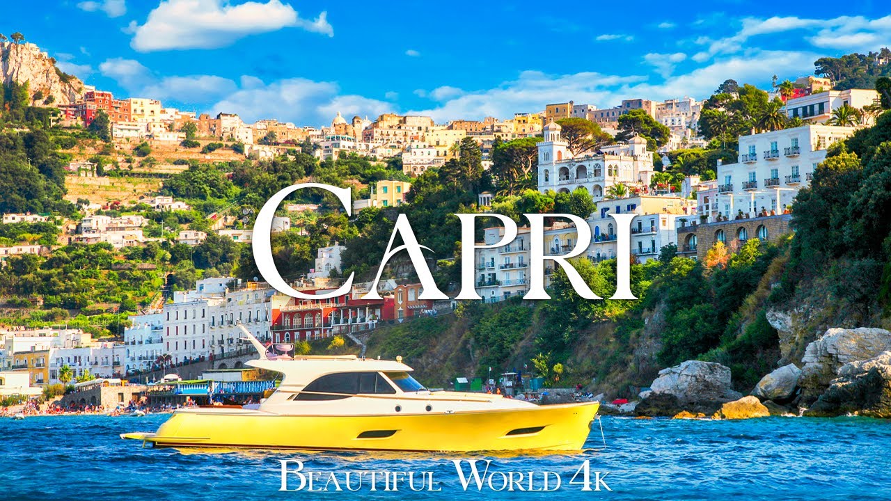 Capri 4K Nature Relaxation Film - Calming Piano Music - Natural ...