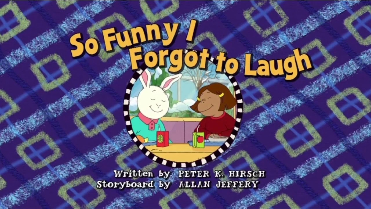 Arthur So Funny I Forgot To Laugh title card - YouTube