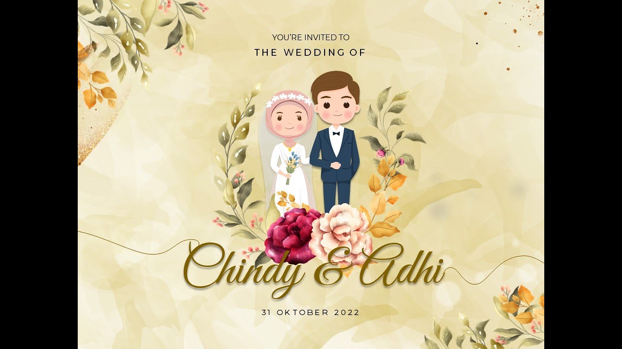 UNIG Wedding Invitation - Undangan Nikah Digital Tema 40 Landscape ...