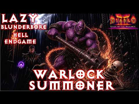 S15 Lazy Blunderbore Warlock Demon Summoner! Endgame Guide Diablo 2 Resurrected D2R