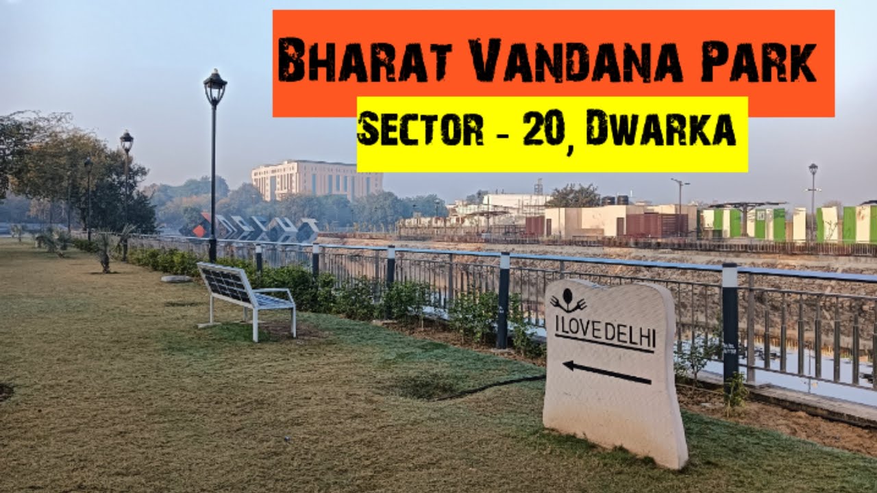 Winter morning walking tour:Bharat Vandana Park, Sector 20, Dwarka, New ...