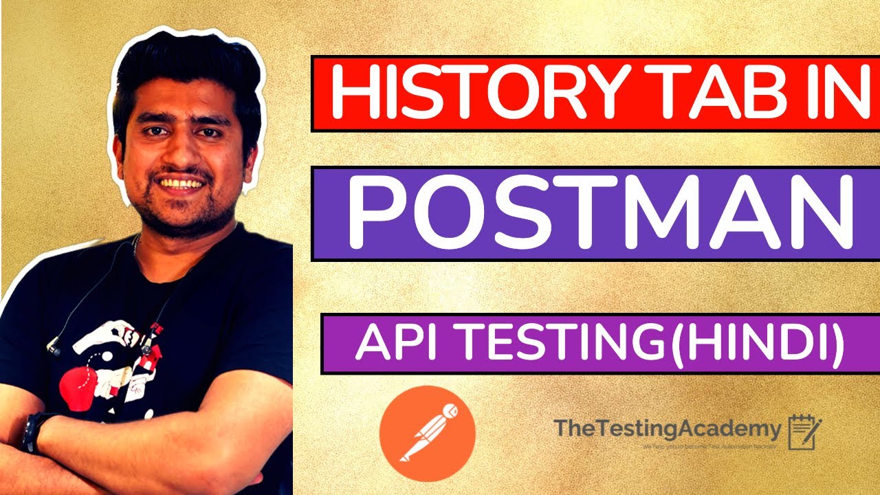 History Tab in POSTMAN Hindi - YouTube