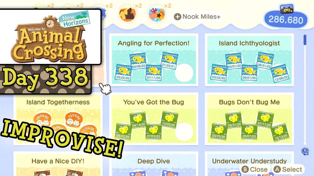 Animal Crossing: New Horizons - Day 338 - Which Achievements can be Accomplished in a Year ...